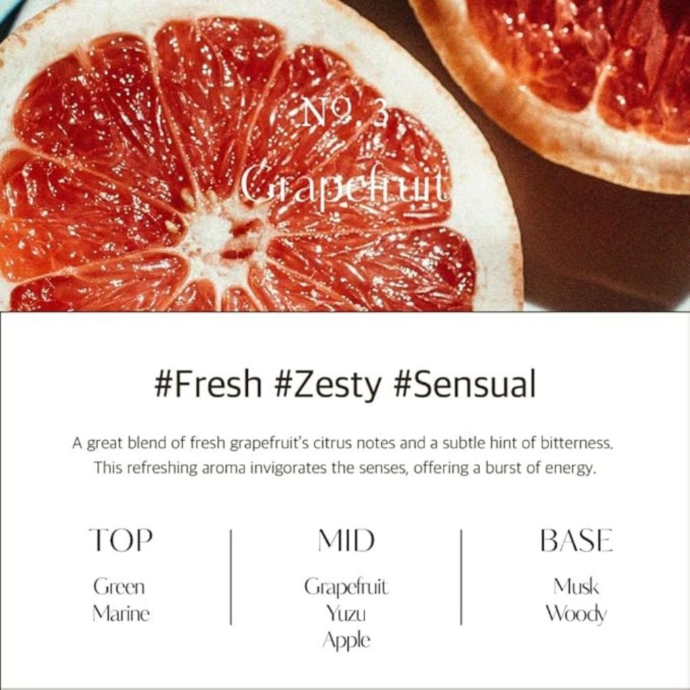 HETRAS Premium Diffuser Grapefruit 500ml x 2 - Novela