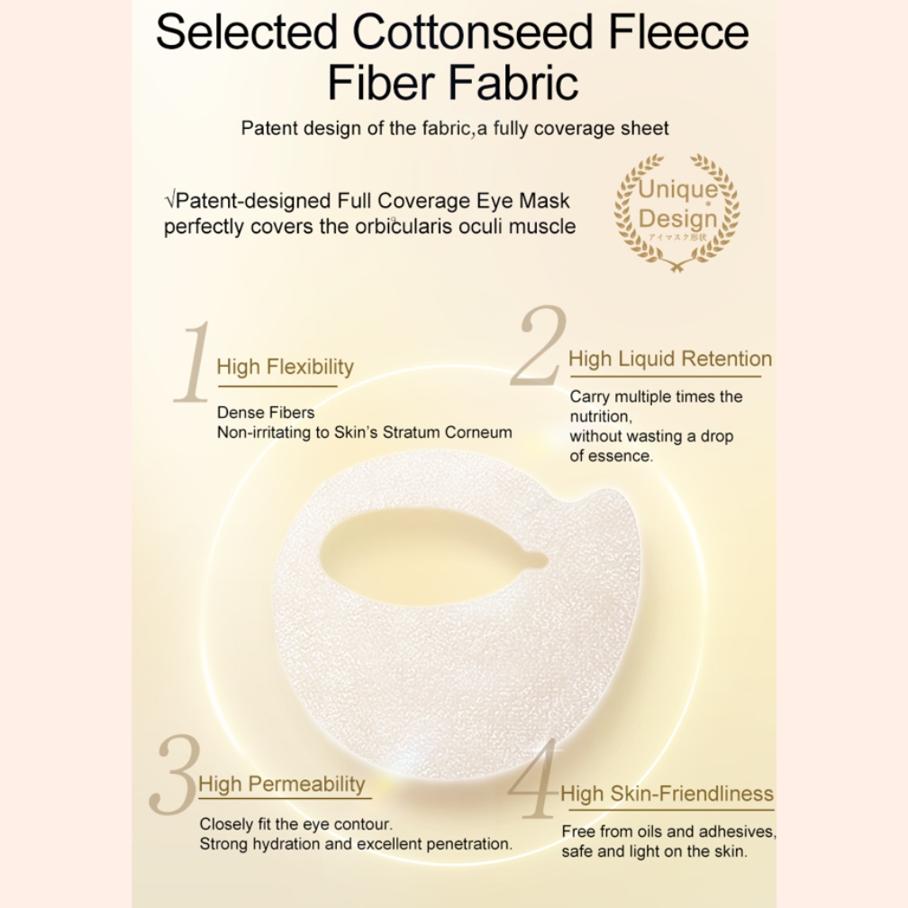 AXXZIA Axxzia Limited Edition Beauty Eyes Essence Sheet Premium+ 60Pcs - Novela