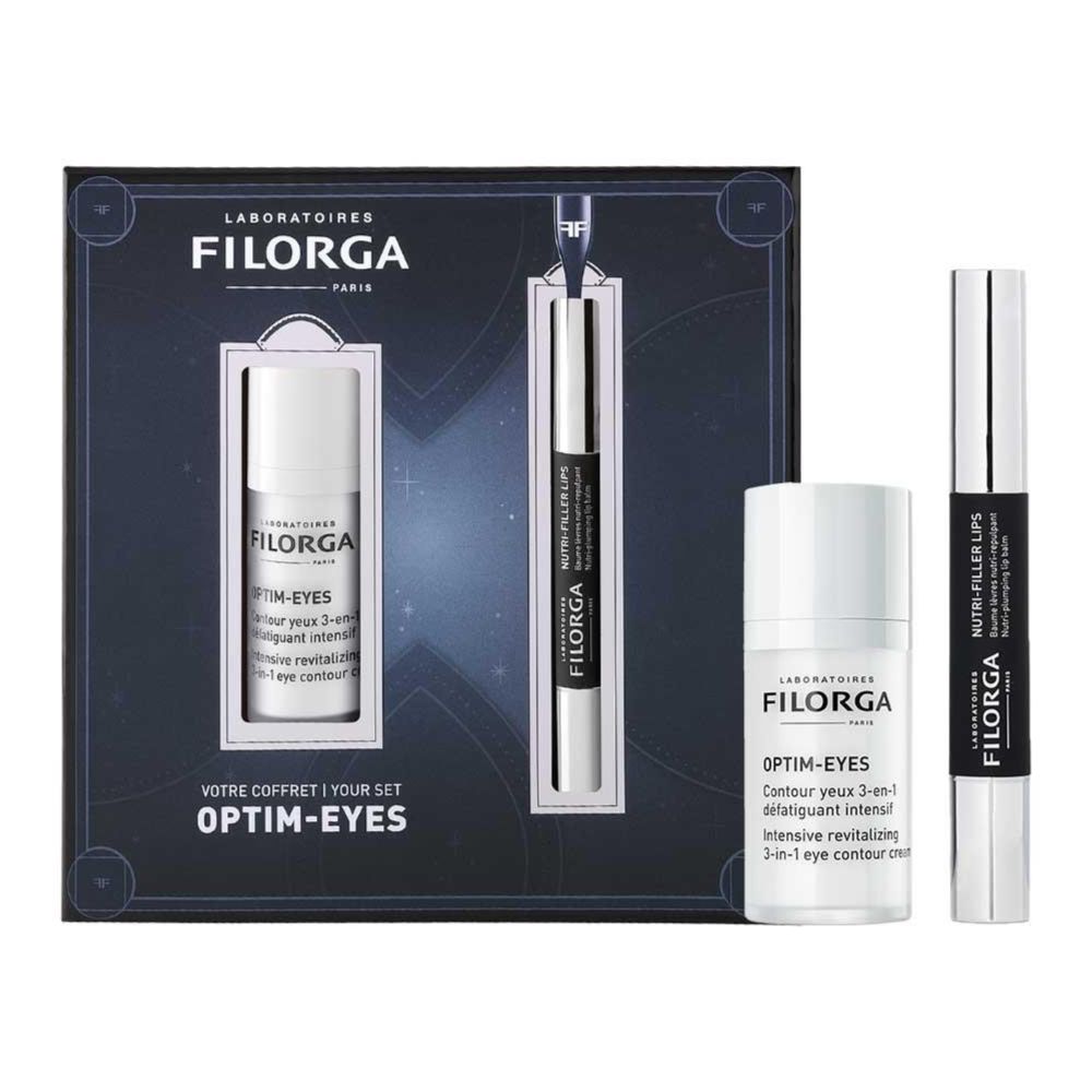 FILORGA Xmas Coffret Optim-Eyes 2024 (Oe 15 ml + Nutri-Filler Lips ...