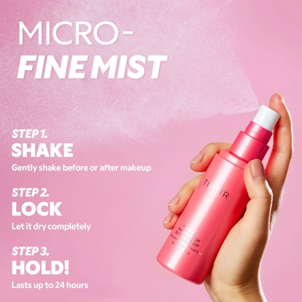 TIRTIR Mask Fit Water Proof Spray 80ml - Novela