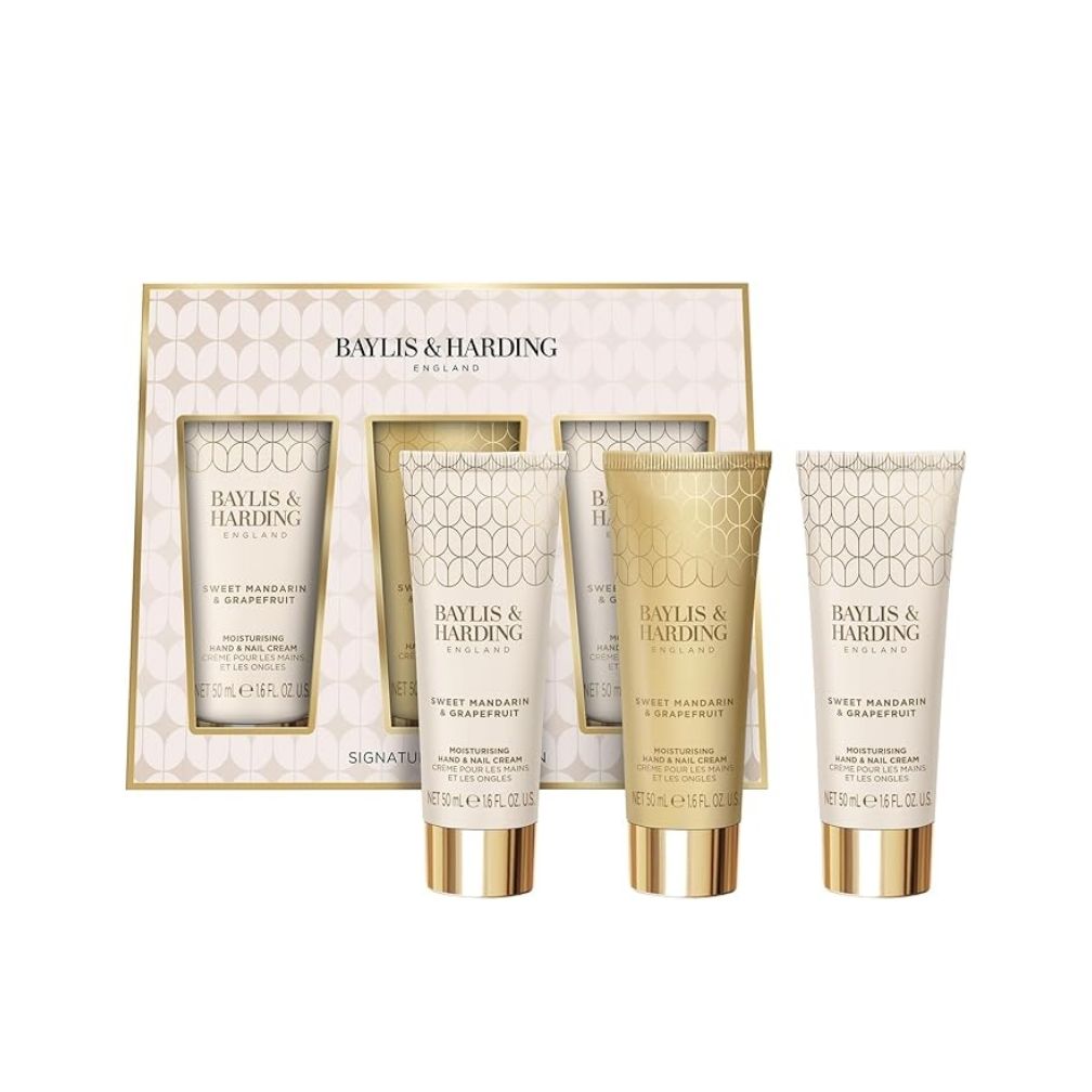 BAYLIS & HARDING Sweet Mandarin & Grapefruit Indulgent Hand Trio Gift ...
