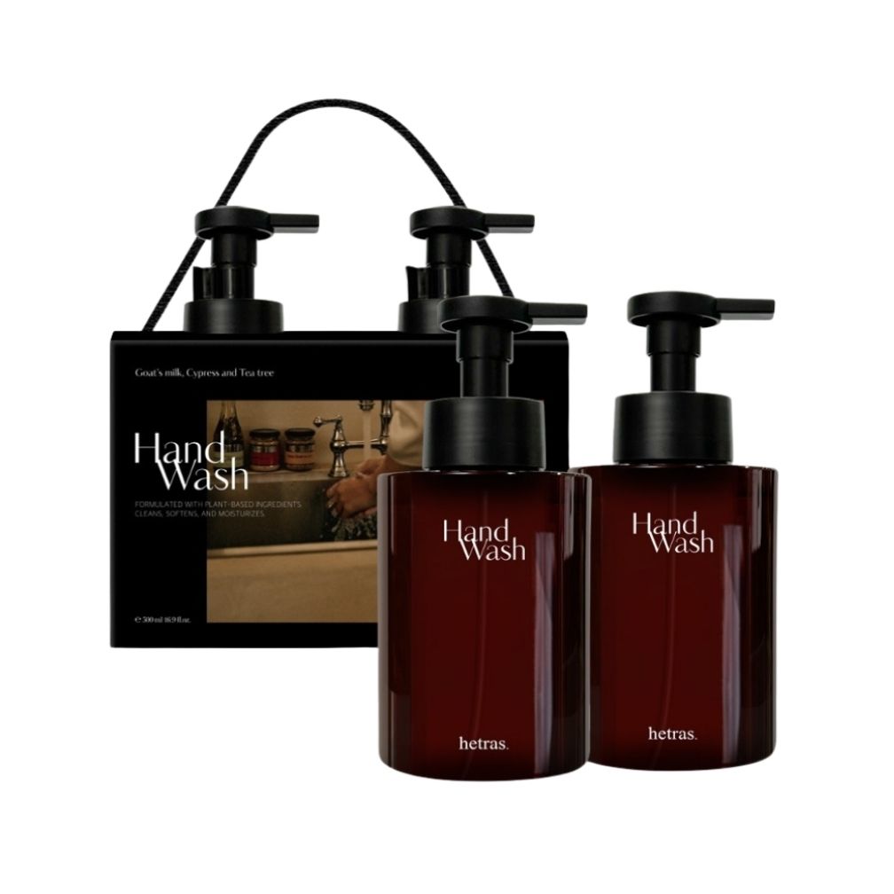 HETRAS Perfumed Bubble Hand Wash La Tulip Shower 515ml x 2 - Novela