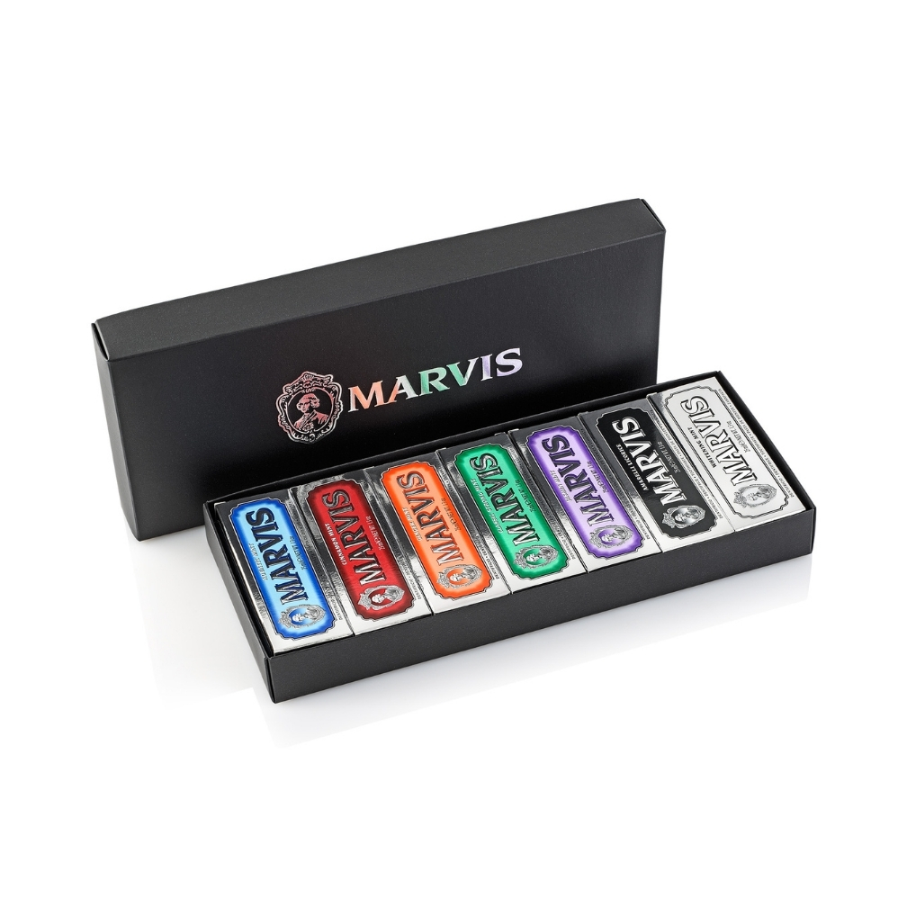 MARVIS Toothpaste Flavours Collection (Box) 7 X 25Ml New - Novela