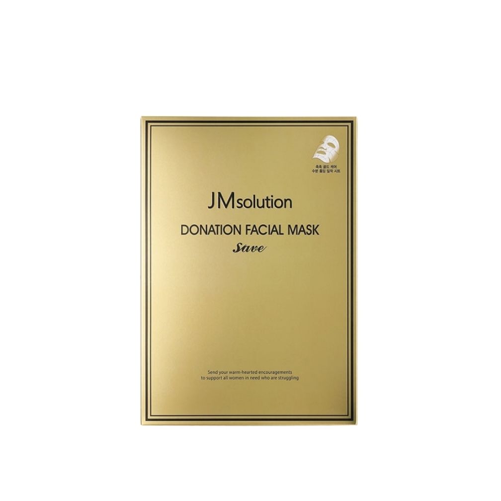 JMSOLUTION Donation Facial Mask Save 10 PCS - Novela