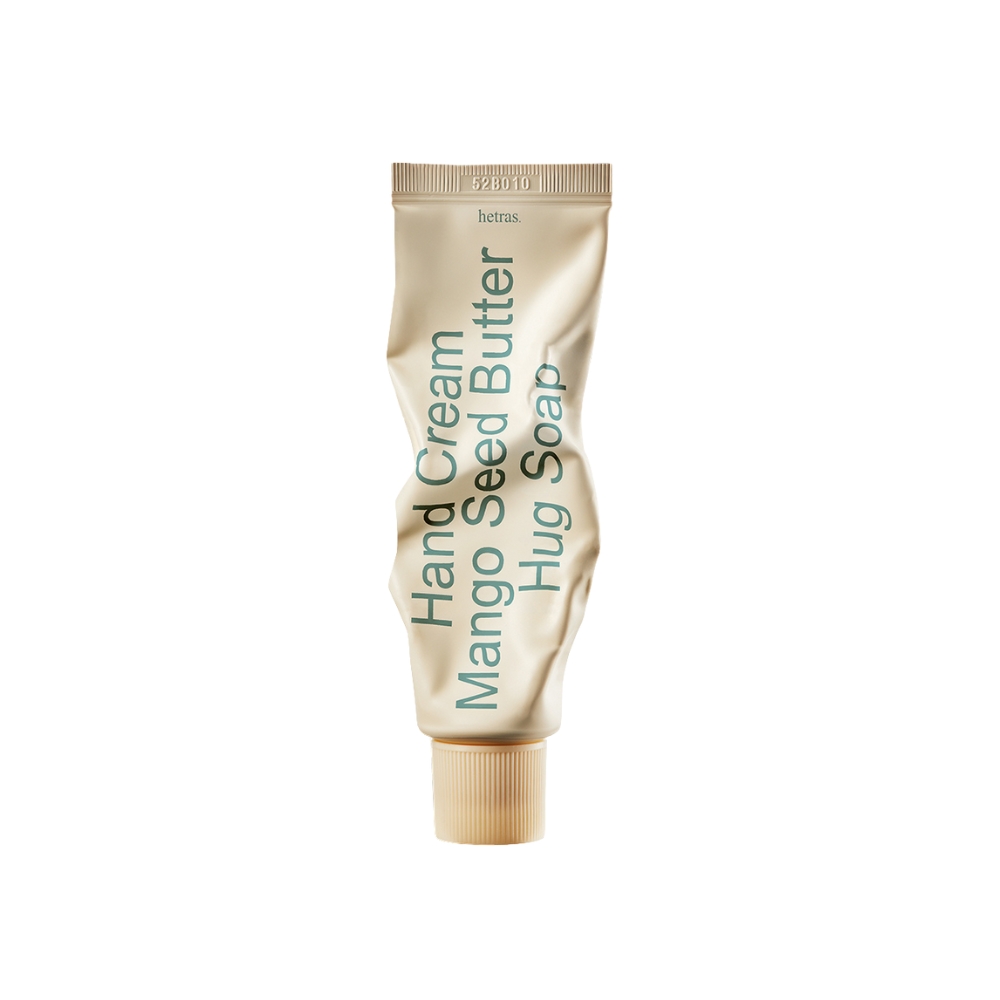 HETRAS Perfumed Mango Seed Butter Hand Cream Hug Soap 50ml - Novela