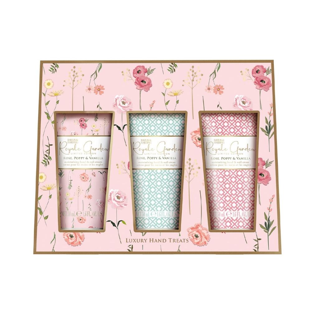BAYLIS & HARDING Royale Garden Hand Cream 3 Piece Set - Novela